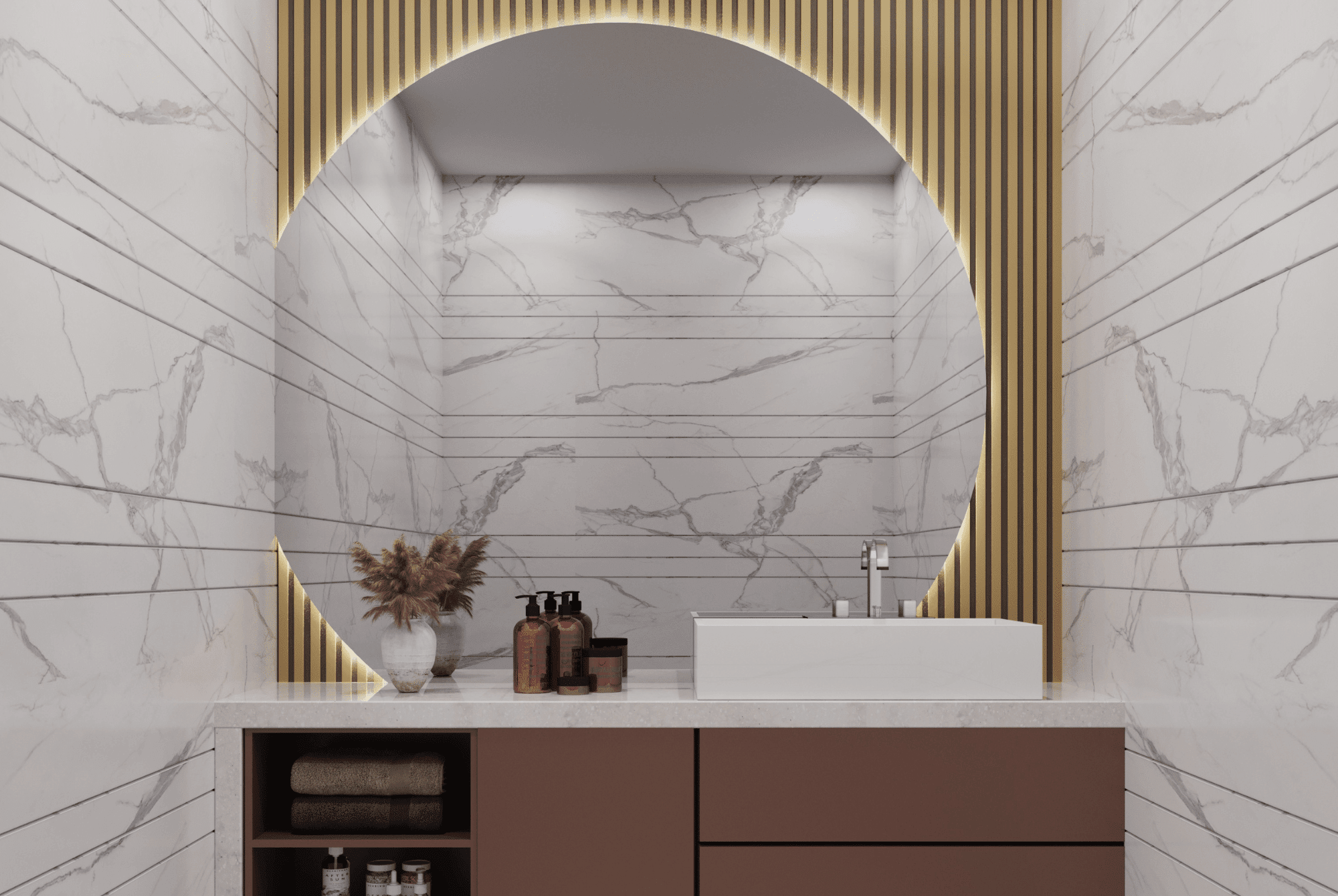Bathroom Vanity Portfolio | Luxury Vanity Designs by Saysha Interiors